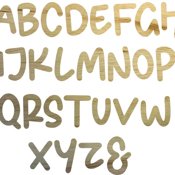 Large Wood Letters - Etsy