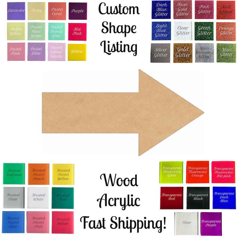 Glitter Arrows - Etsy