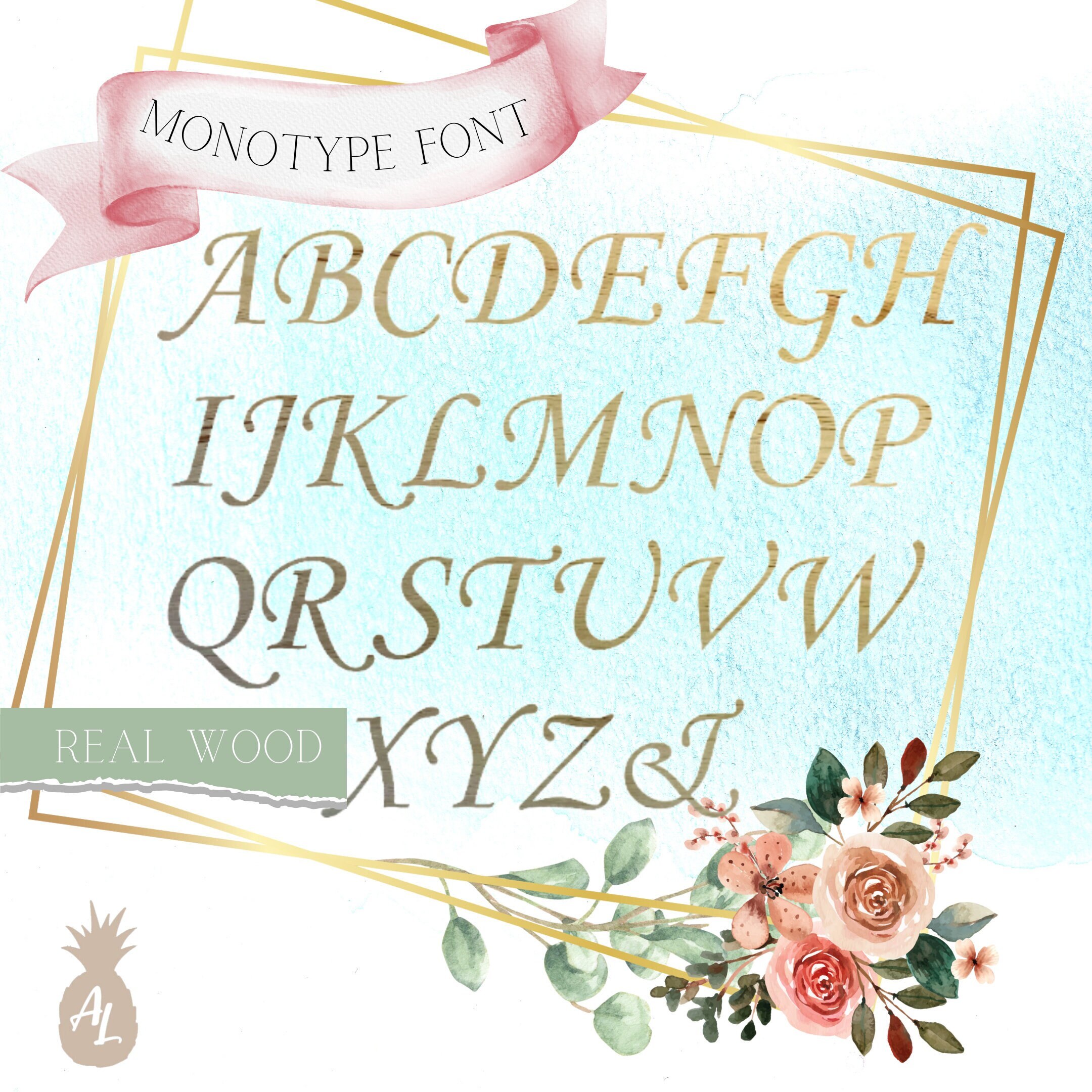 Monotype Script Font