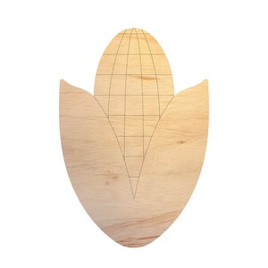 Wooden Cute Corn Shape Unfinished Farm Corn Cutout Acrylic - Etsy
