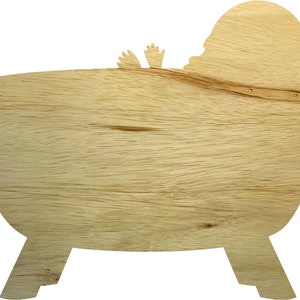 Wooden Baby Jesus Nativity Cutout: Glitter Acrylic Christmas Craft ...