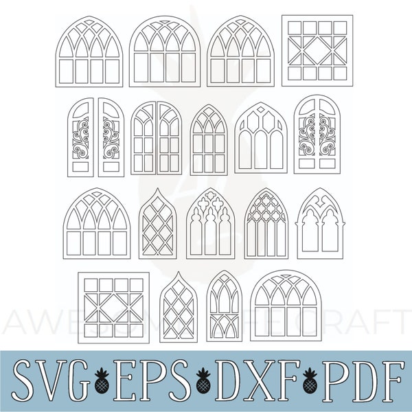 Cathedral Window - Etsy