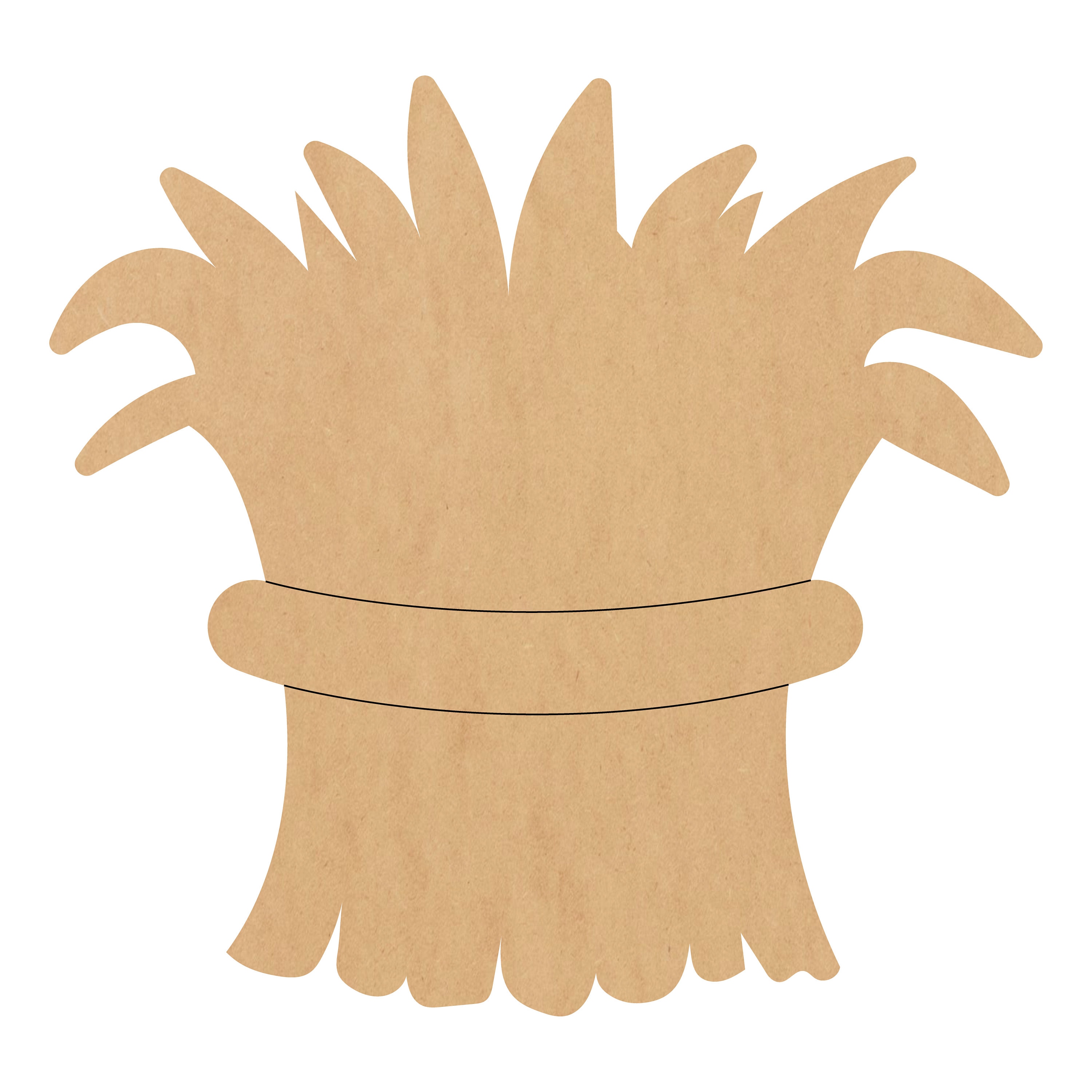 Fall Haystack Wooden Shape, Unfinished Hay Farm Craft, Blank Engraved ...