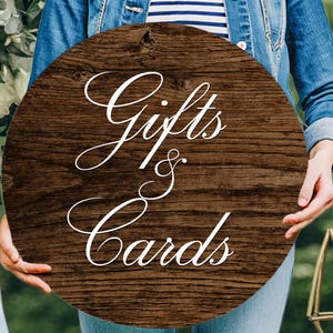 Wedding Sign Gifts & Cards Custom Wood, Wedding Craft Display Gift ...