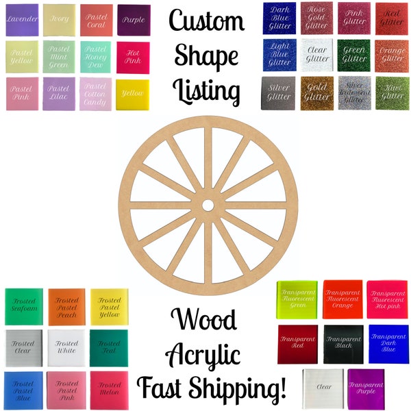 Wooden Wagon Wheel - Etsy