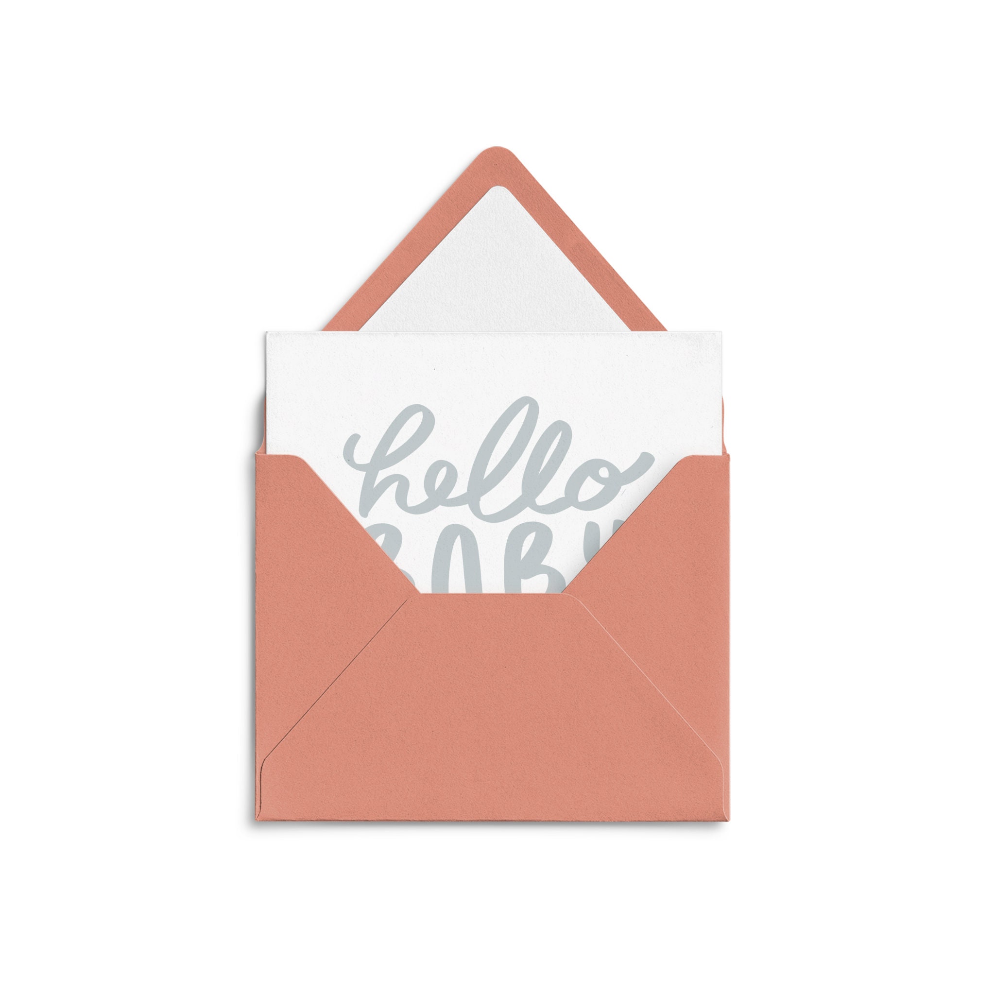 Printable New Baby Card, Hand-lettered Baby Card, Welcome New Baby Card ...
