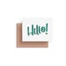 Printable Hello Card, Downloadable Any Occasion Card - Etsy Canada