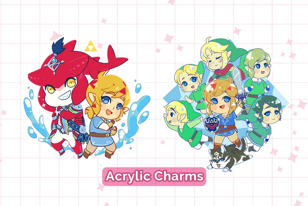 Legend of Zelda Charms - Etsy