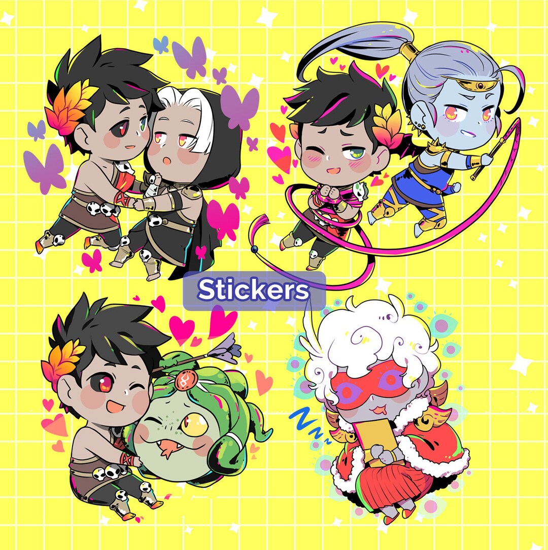 Hades Stickers - Etsy
