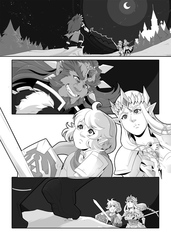 Link X Ganondorf Doujinshi