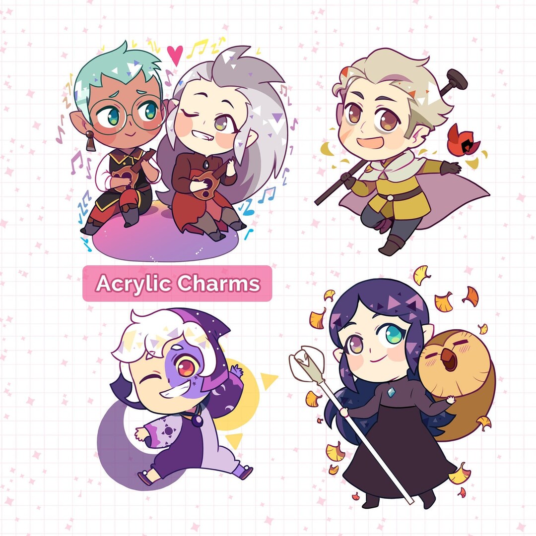 Owl House Acrylic Charms Part 2 - Etsy