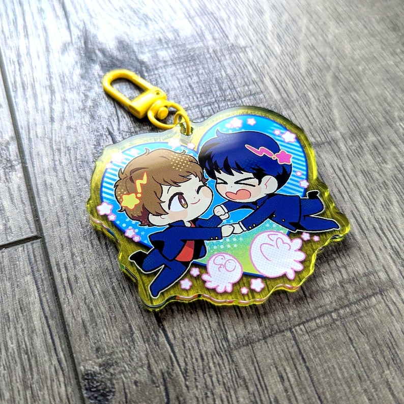 Go for It Nakamura Acrylic Charm - Etsy UK