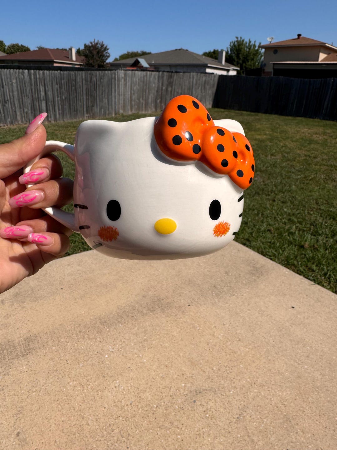 Hello Kitty Coffee Mug, Halloween, Sanrio, Coffee Mugs. - Etsy
