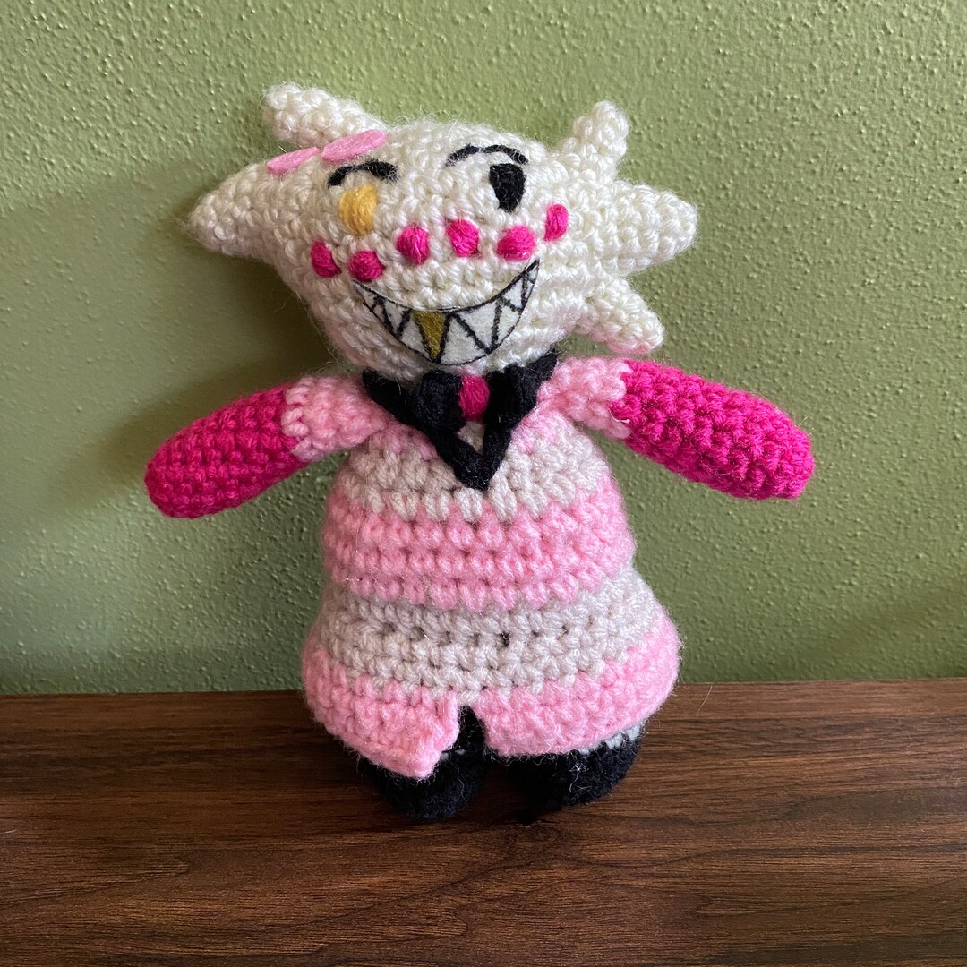PATTERN ONLY: Hazbin Hotel Angel Dust Crochet Pattern - Etsy