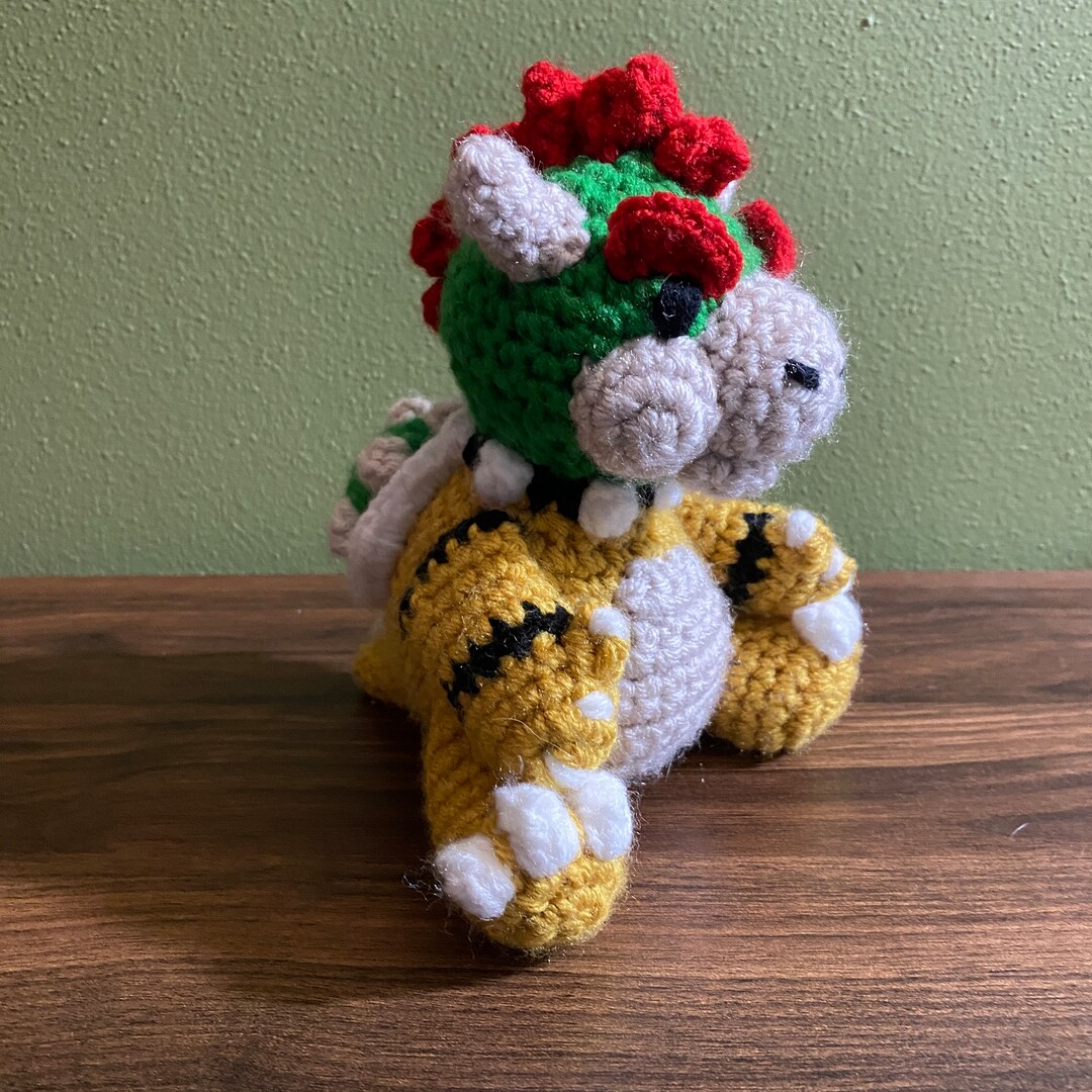 PATTERN ONLY: Amigurumi Bowser Crochet Pattern - Etsy