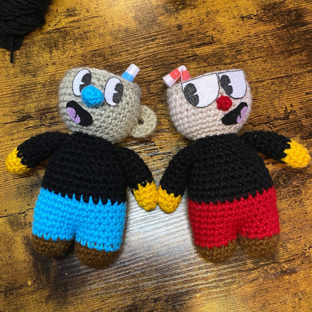 PATTERN ONLY: Amigurumi Cuphead and Mugman Crochet Pattern - Etsy