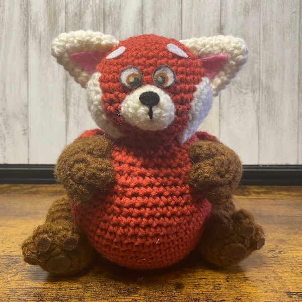 Crochet Red Panda - Etsy