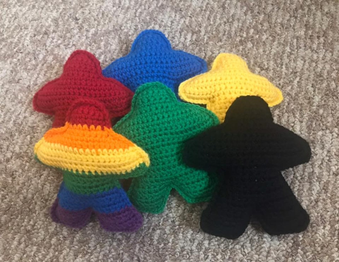 PATTERN ONLY: Ragdoll Meeple Crochet Pattern - Etsy