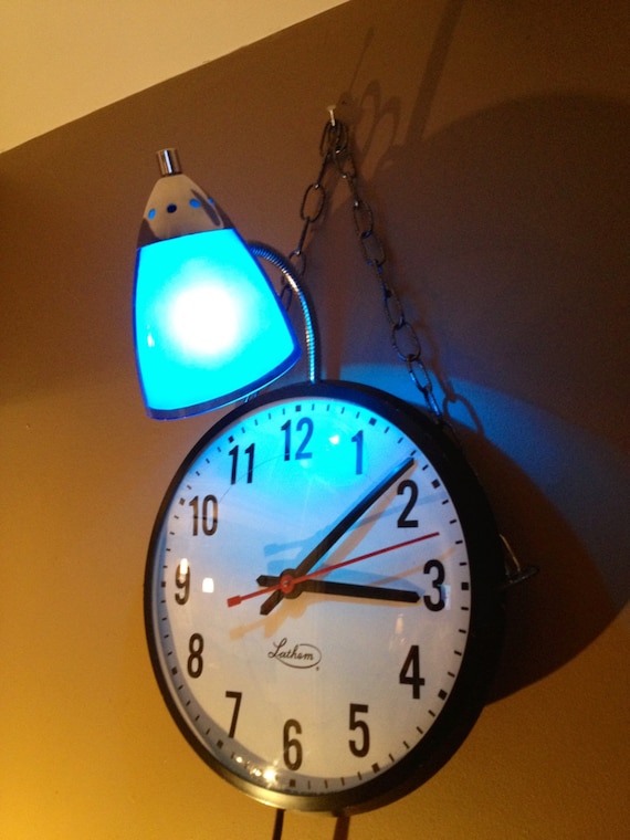Items similar to Lathem SCHOOL ROOM Time Wall Clock. on Etsy