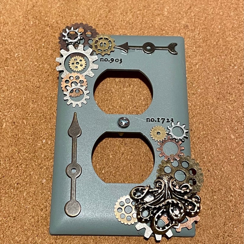 Steampunk Plates - Etsy