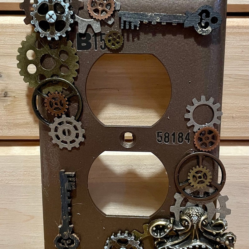 Steampunk Plates - Etsy