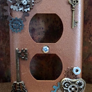 Copper Industrial / Steampunk Outlet Cover is Handcrafted Made From ...