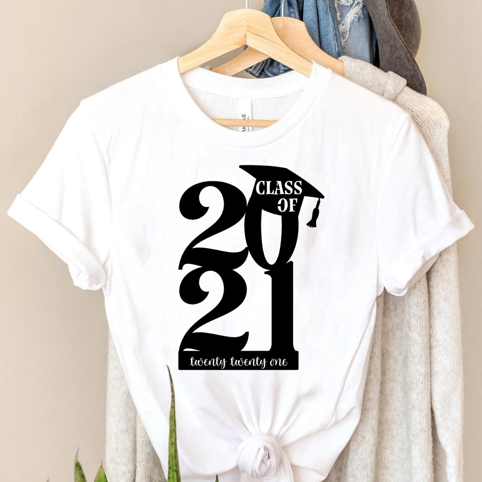 Class of 2021 T-shirt Graduation Cap Shirt Graduation Shirt - Etsy