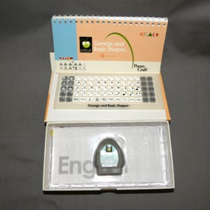Cricut George and Basic Shapes, Cartridge, Overlay, Manual, Original ...
