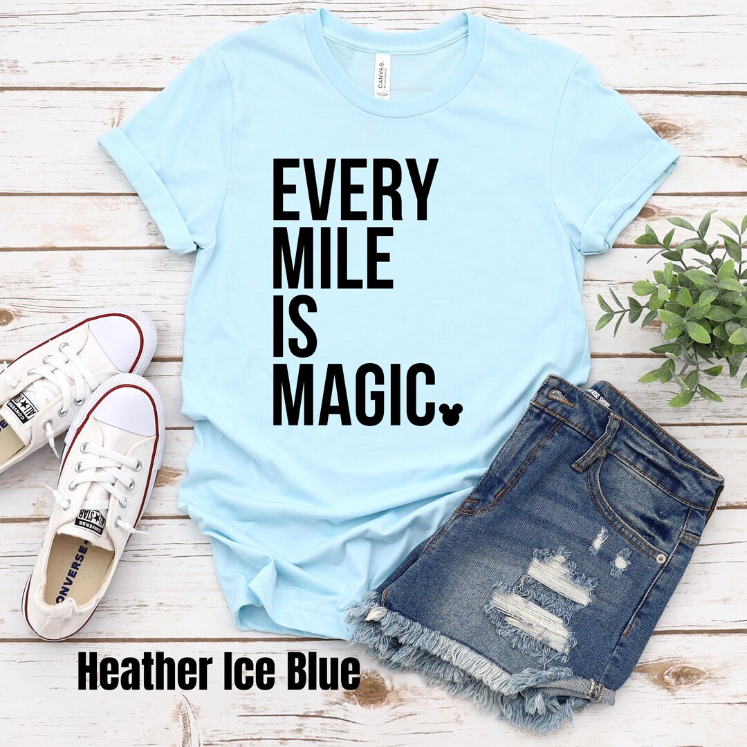 Every Mile is Magic Shirt, Run Disney Shirt, Disney Run Shirt, Disney ...