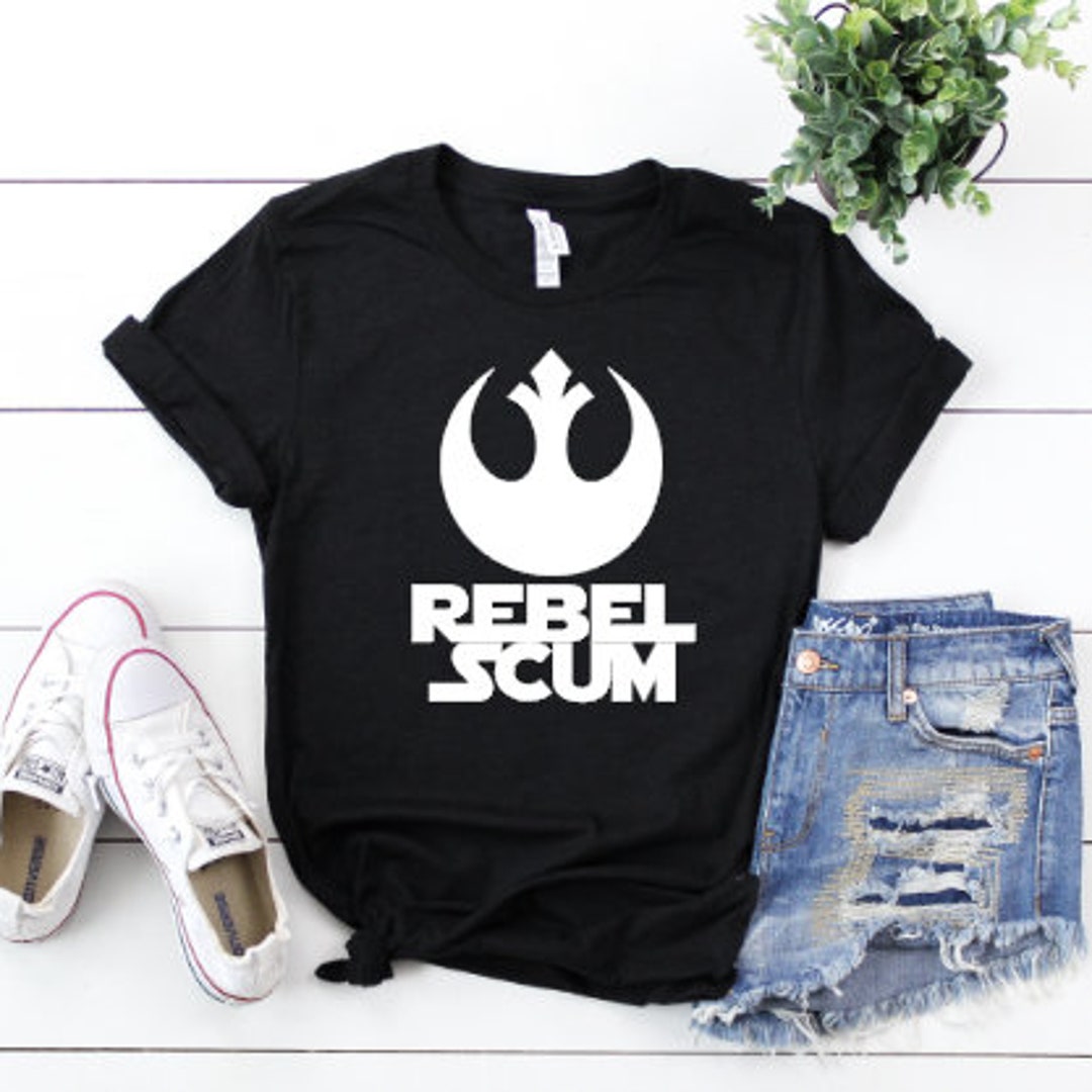 Rebel Scum Shirt, Star Wars Shirt, Disney Fan Shirt, Disney Parks Shirt ...