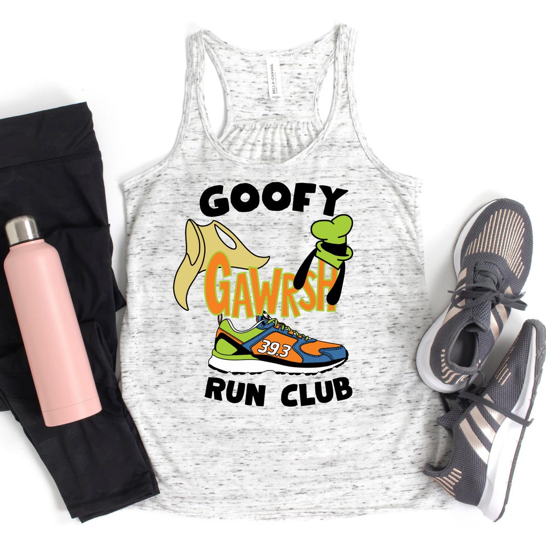 Goofy Run Club Tank, Disney Running Tank, Goofy Challenge Shirt, 39.3 ...