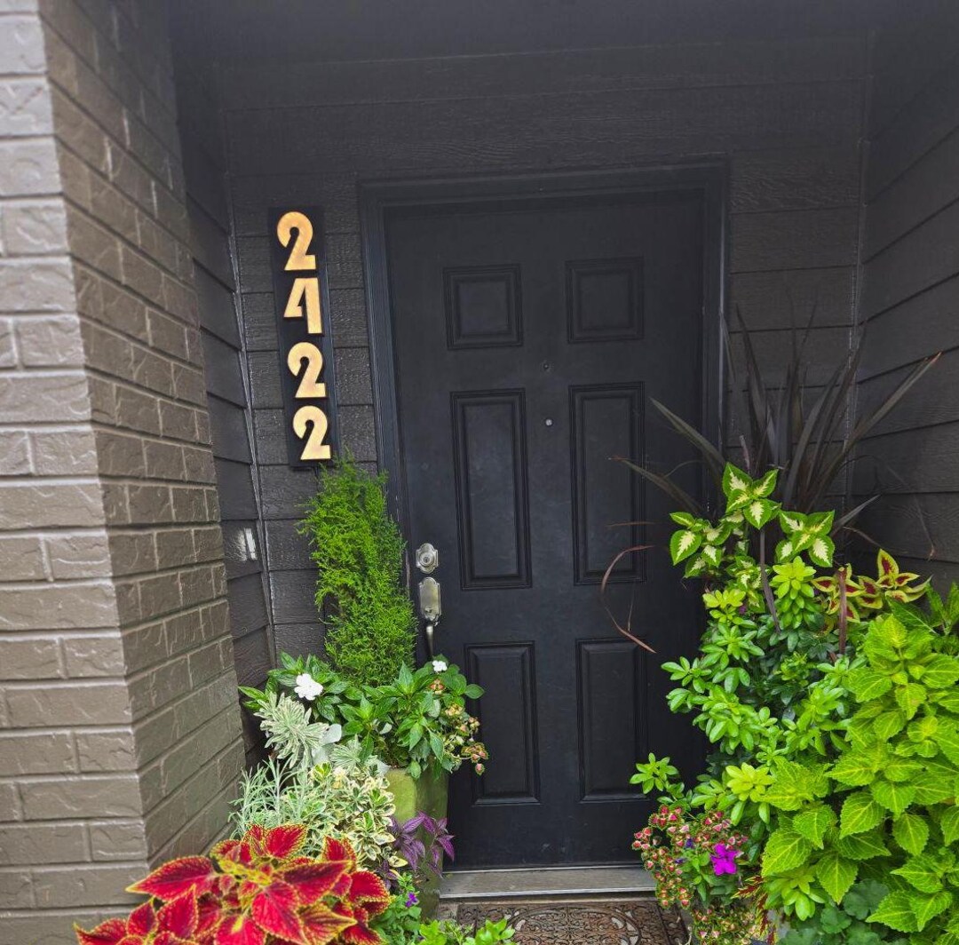 5" Face Lit Home Address Numbers Handmade in USA! - Etsy