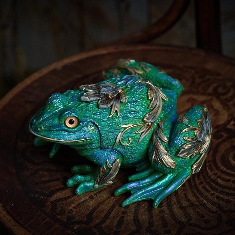 Polymer Clay Frog - Etsy