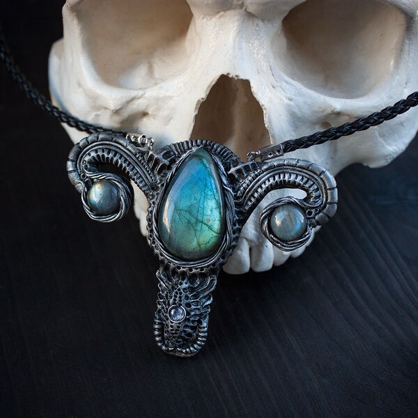 Uterus Necklace - Etsy