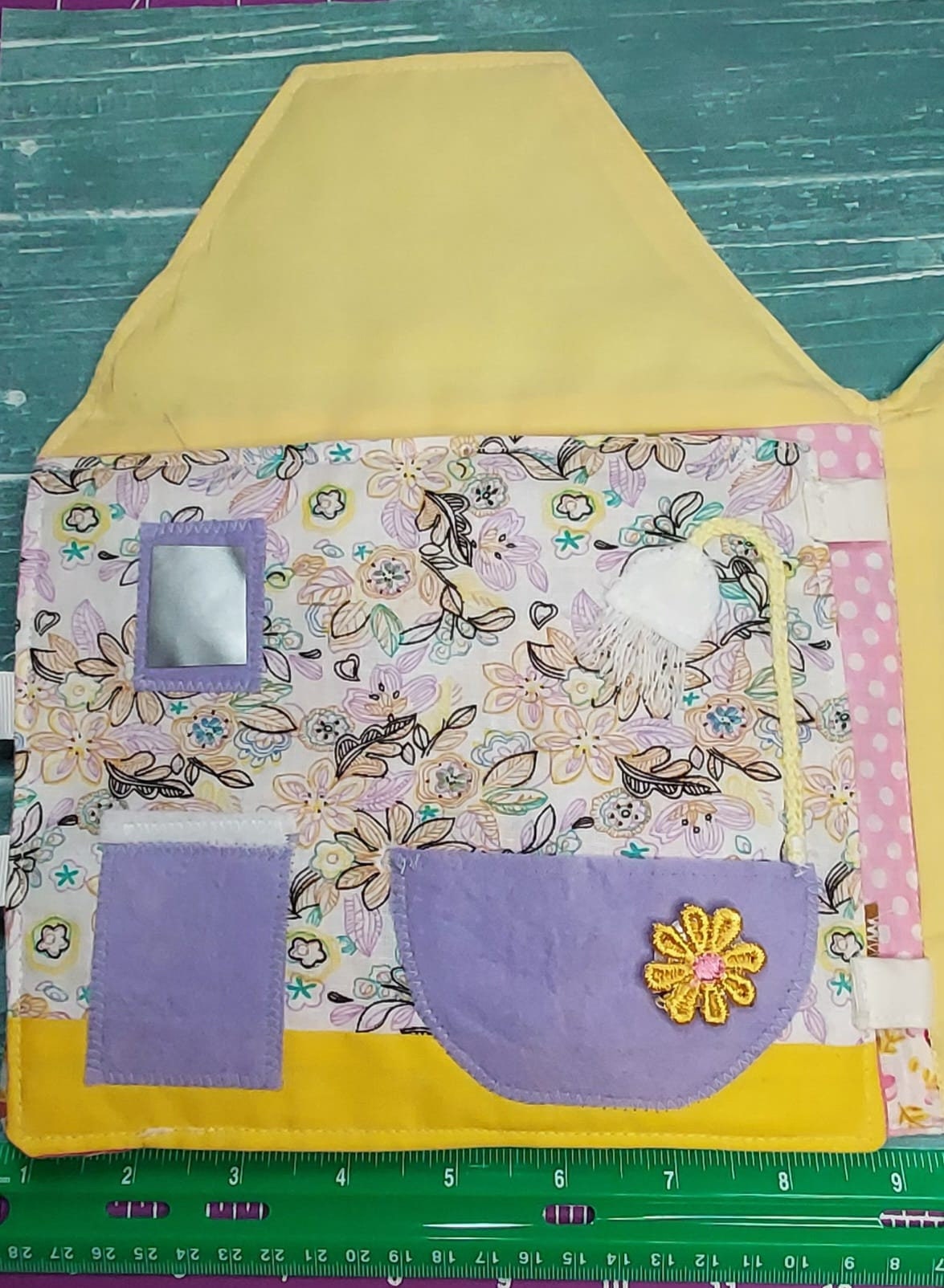 Portable Fabric Doll House With Furnishing, Doll, and Accessories - Etsy