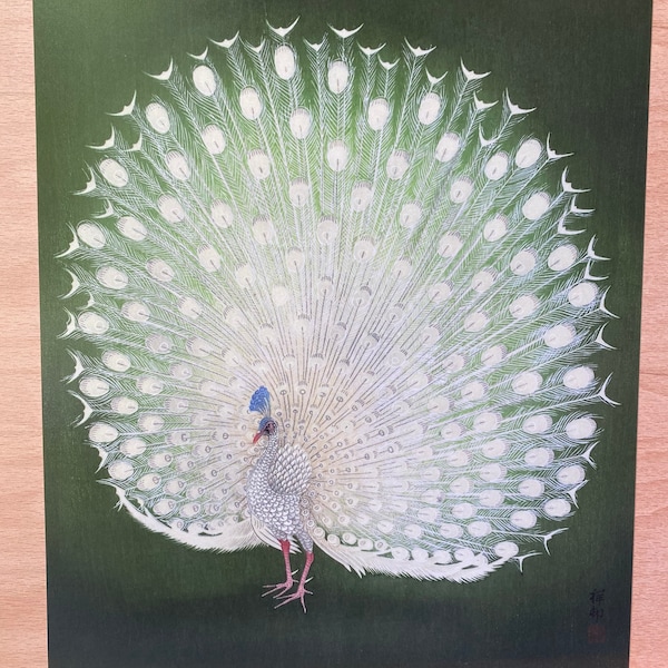 Japanese Feather Art - Etsy