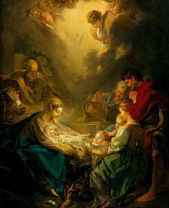 Nativity Scene Fine Art