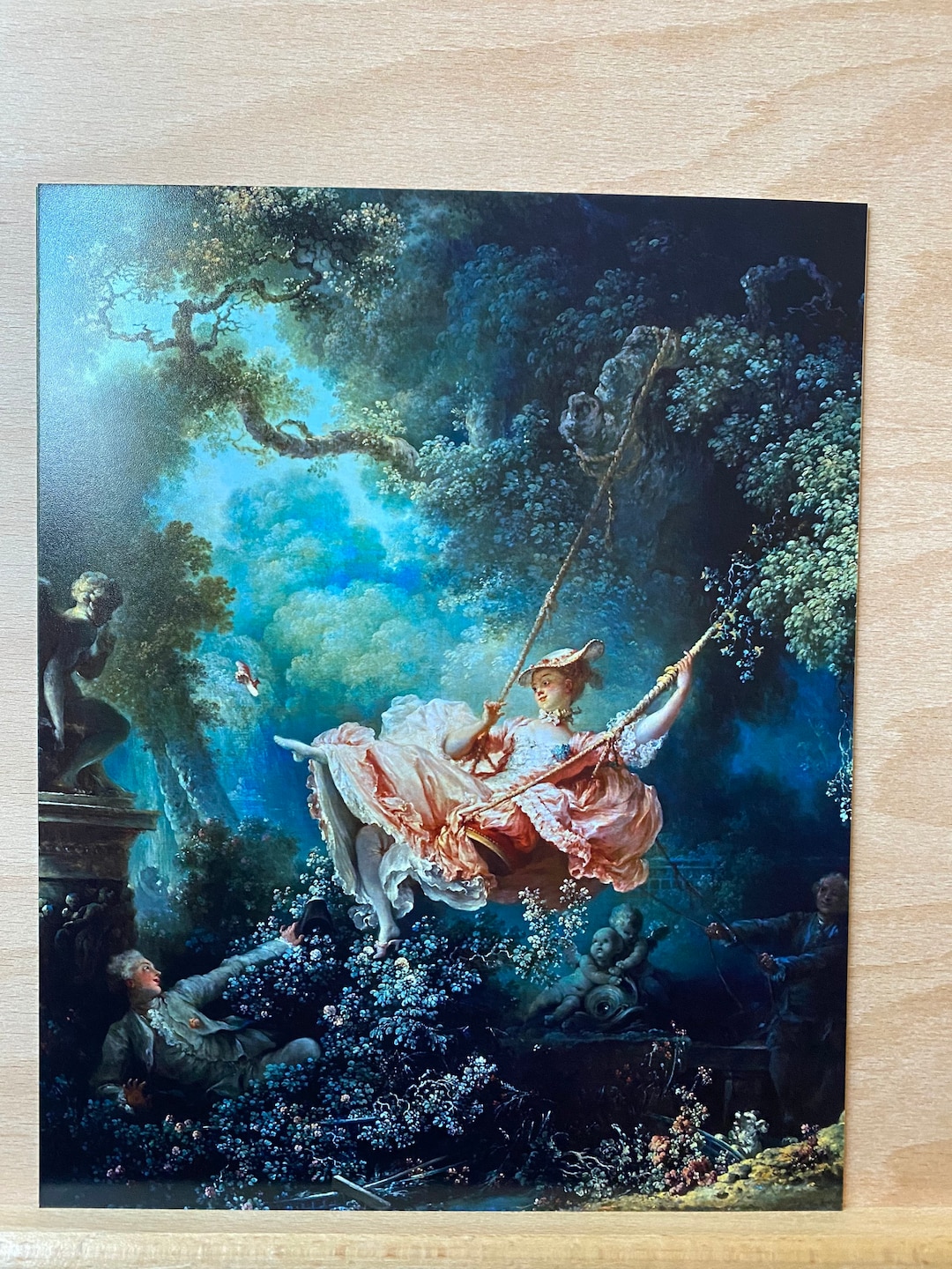 The Swing by Jean-honoré Fragonard, Rococo, Victorian Woman Vintage ...