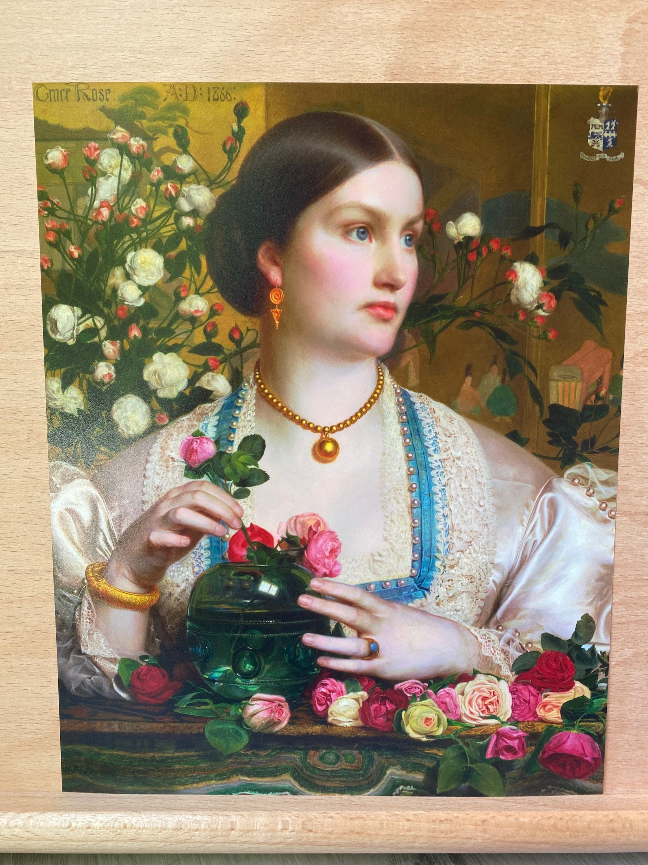 Victorian Woman Holding a Rose Fine Art Photo Print Fairies Gorgeous ...