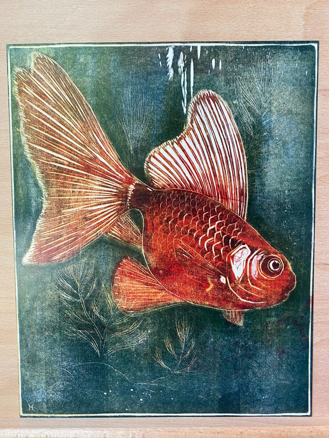 Goldfish Fish Fine Art Print - Etsy