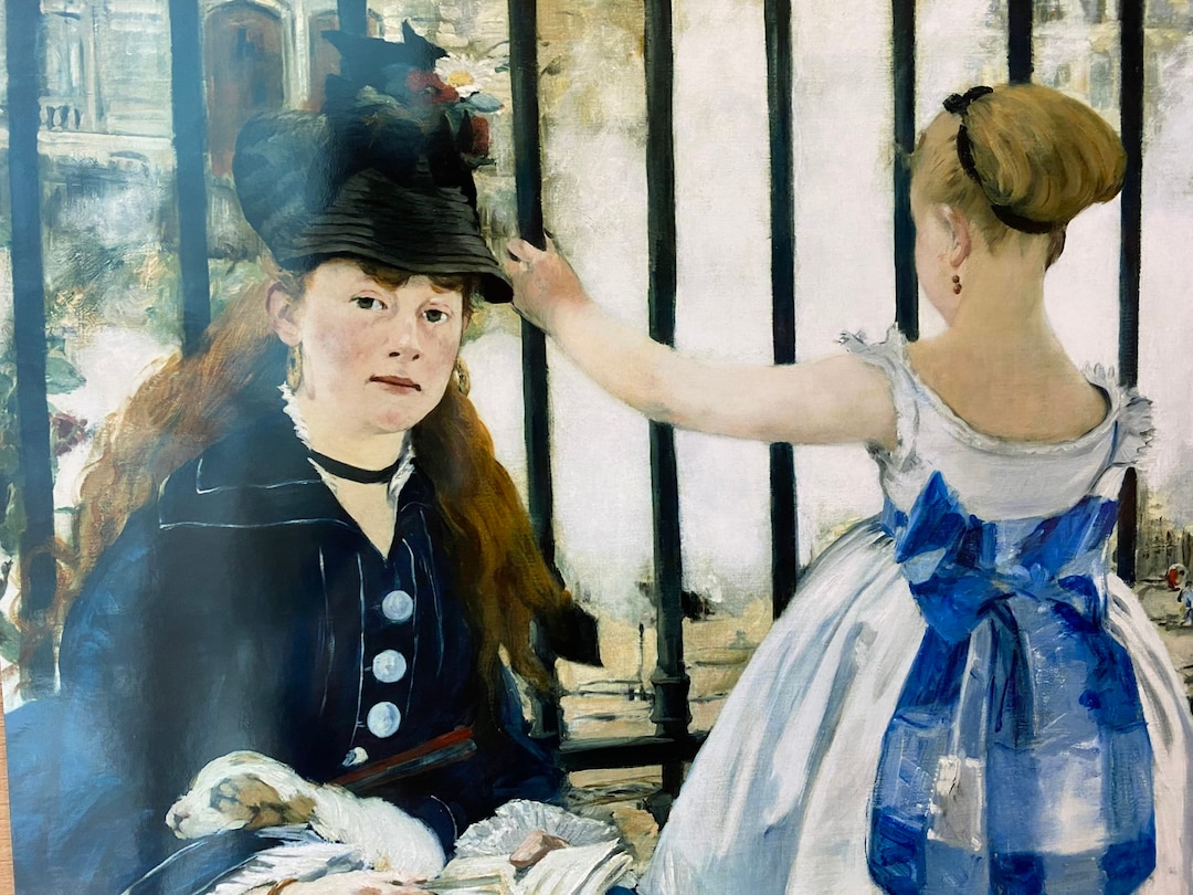 Edouard Manet, Manet Art Print, Manet Artwork, the Railway, Gare Saint ...