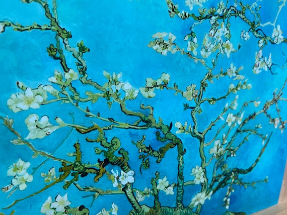 Cherry Blossom Painting Van Gogh Almond Blossoms Wikipedia