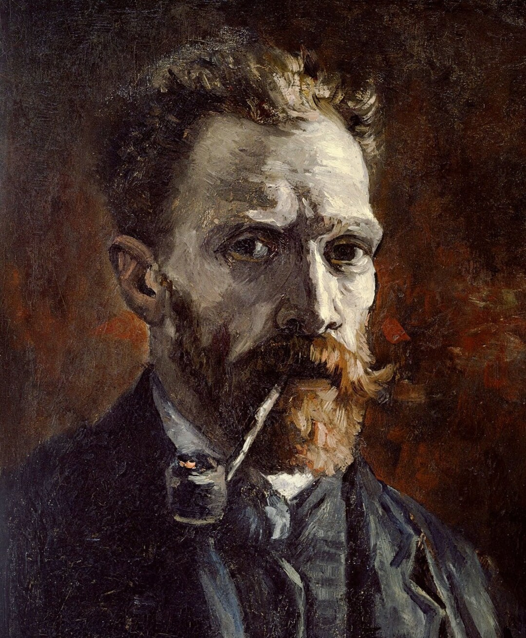 Vincent Van Gogh, Dark Art, Dark Academia, Van Gogh Art, Self Portrait ...