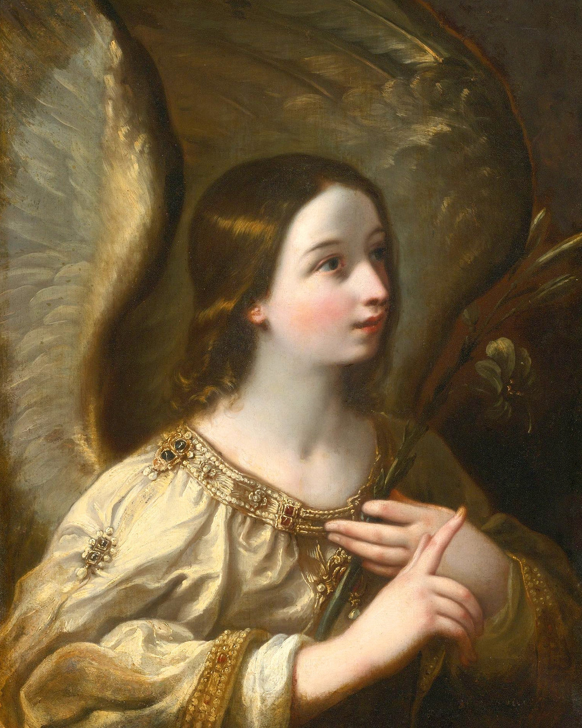 Angel Art Print Angel Artwork Angel Print of a Painting - Etsy