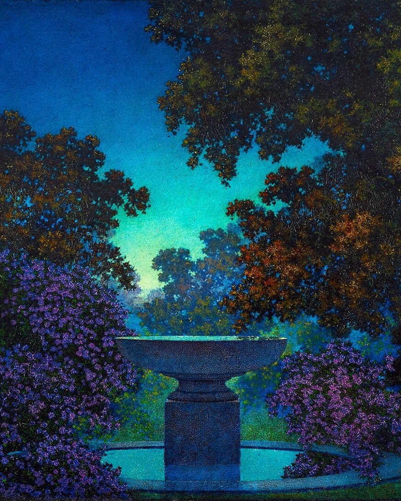 Maxfield Parrish Reverie Art Print 1920s Style Vintage - Etsy