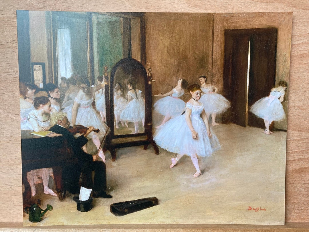 The Dance Class, Edgar Degas, Ballet Art, Ballerina Artwork, Ballet ...