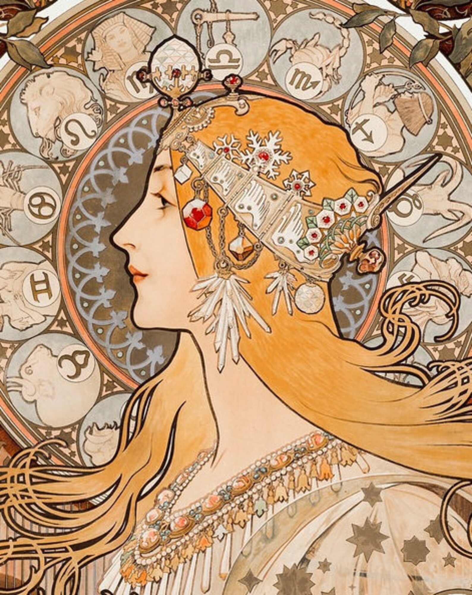 Mucha Artwork Mucha Art Alophonse Mucha Artwork Print - Etsy
