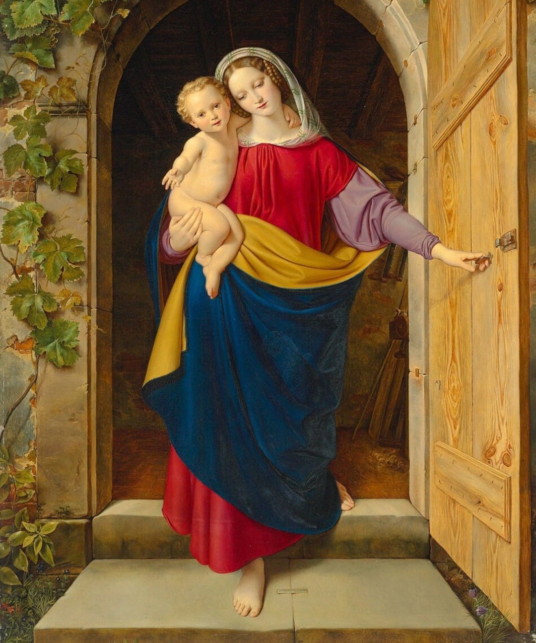 Madonna and Child, Jesus and Mary, Jesus Artwork, Catholic, Christian ...