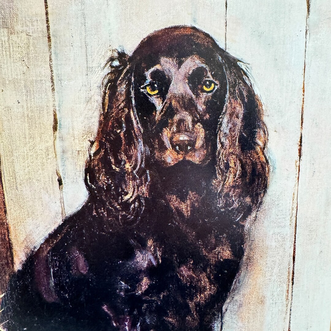 Samuel Fulton, A Well Behaved Spaniel, SAM FULTON, Art Print, Artwork ...