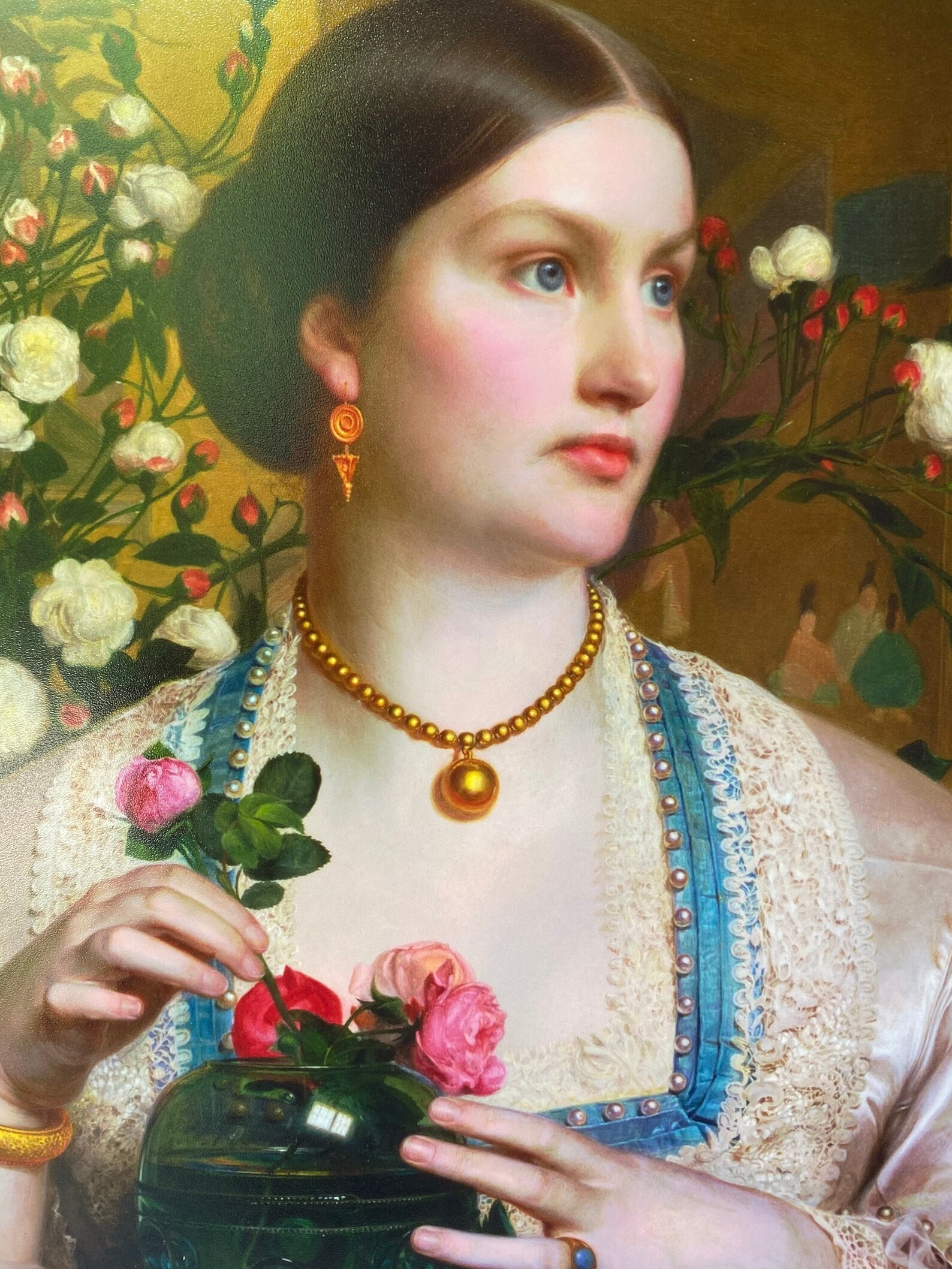 Victorian Woman Holding a Rose Fine Art Photo Print Fairies | Etsy